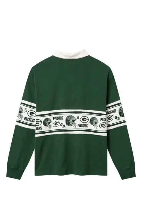 Junk Food Green Bay Packers Graphic Rugby Shirt