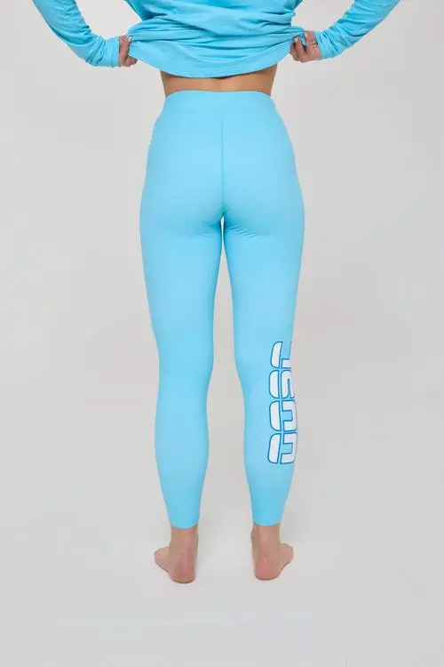OOSC Baselayer Leggings Rhythm Is A Dancer - Blue