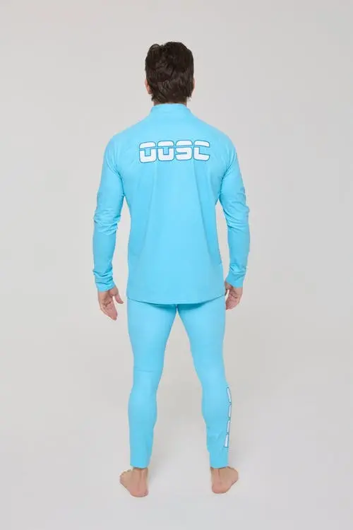 OOSC Rhythm Is A Dancer Baselayer Top - Blue