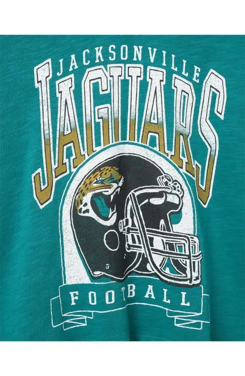 Junk Food Jacksonville Jaguars Graphic Cropped T-shirt