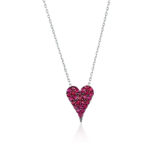 SOUZANA BY SUZY LEVIAN 14k Gold Ruby Pendant Necklace