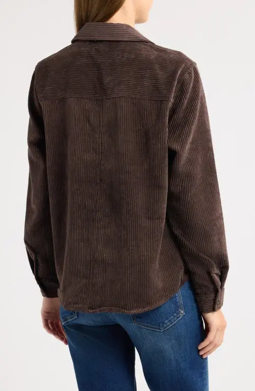 BEACHLUNCHLOUNGE Denver Corduroy Shirtjacket - Java