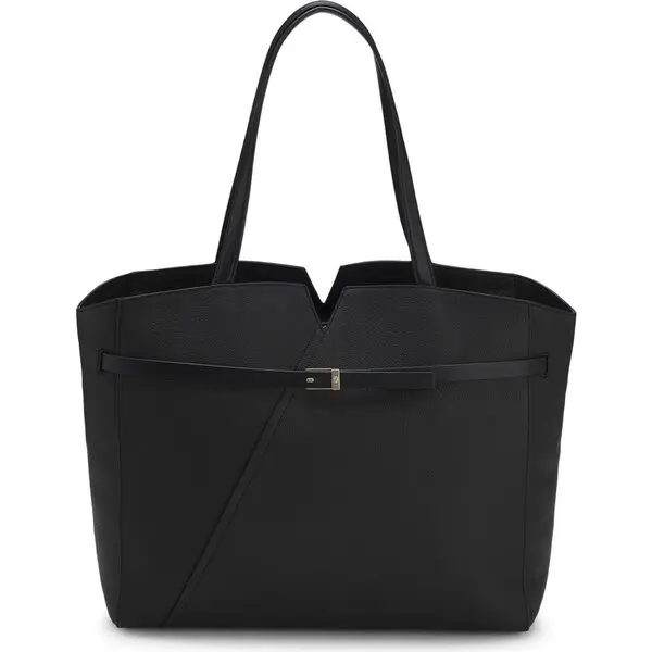 BOSS Revers Leather Tote - Black