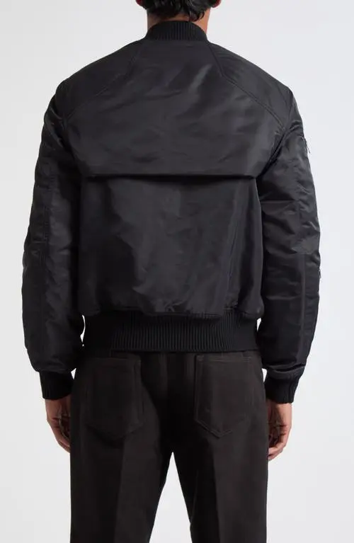 Rick Owens Tower Two-piece Nylon Bomber Jacket