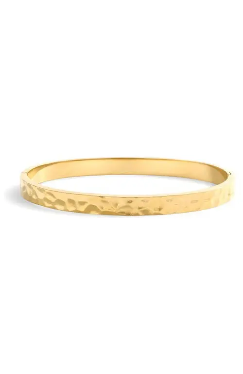 MINT & LILY Hammered Cuff Bracelet
