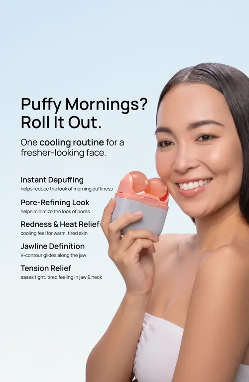 TEREZ & HONOR 2-in-1 Cooling Face And Eye Ice Roller