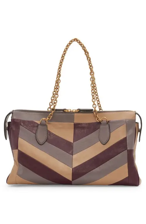 Valentino Garavani Panthea Medium Leather Shoulder Bag