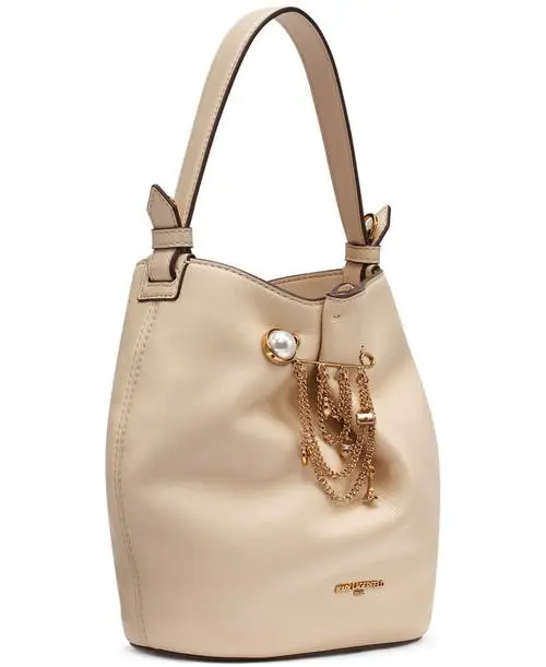 Karl Lagerfeld Paris Mauve Bucket Bag - Brie