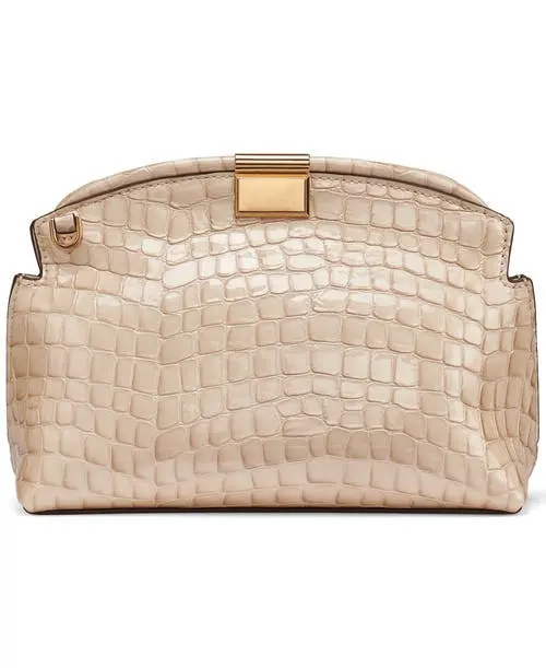 Karl Lagerfeld Paris Emi Croco Crossbody