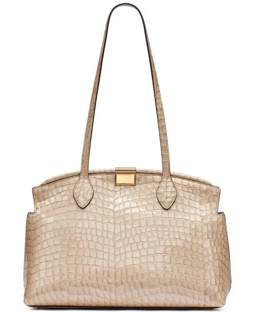 Karl Lagerfeld Paris Emi Croco Satchel