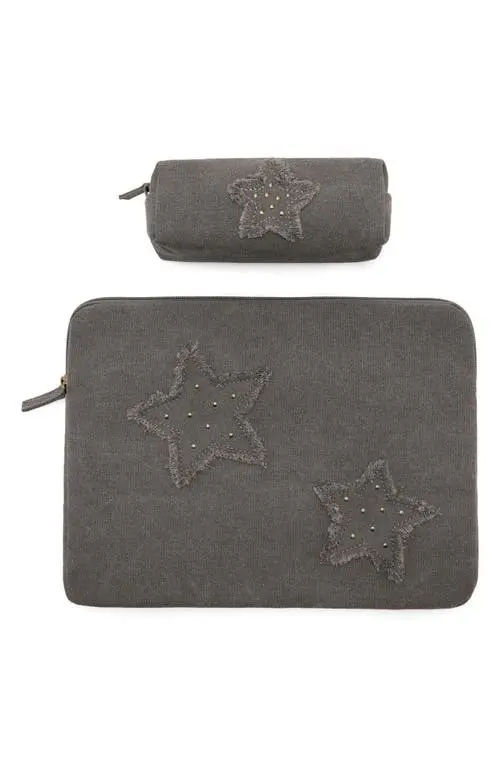 Mango Star Patch Canvas Laptop Case