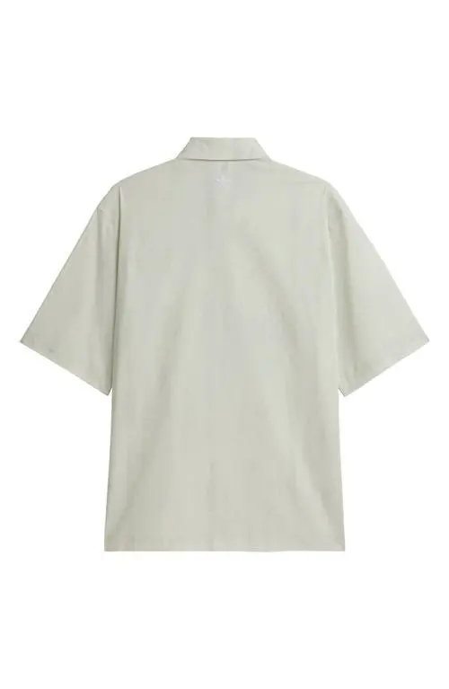 ADIDAS ORIGINALS Gender Inclusive Short Sleeve Button-up Shirt