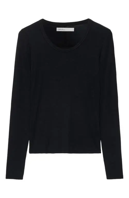 ALLSAINTS Teresa Long Sleeve Tee - Jet Black