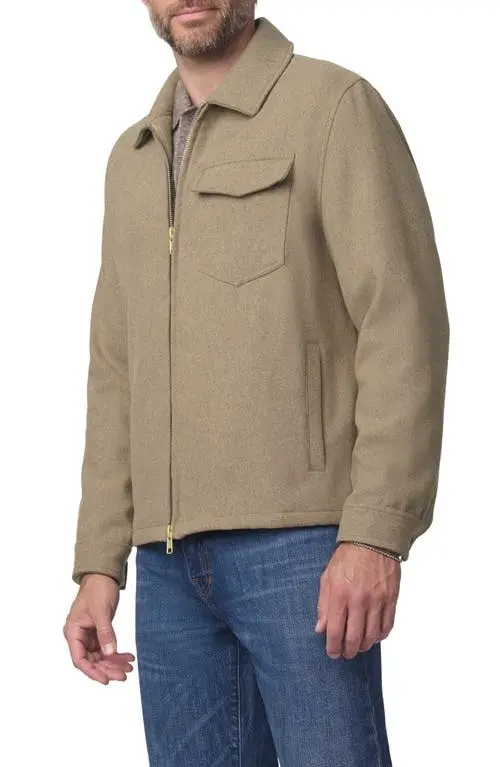Joe's Jeans Wool Blend Zip Jacket