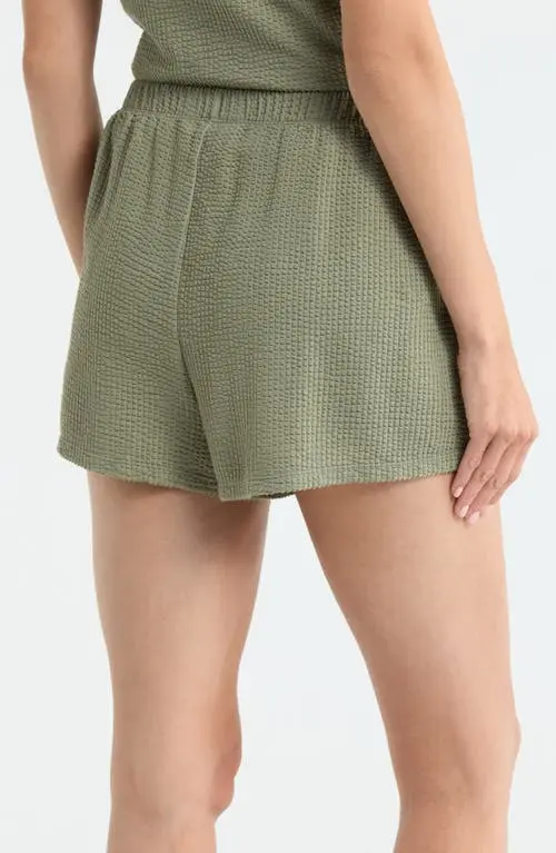 Lunya Organic Cotton Seersucker Short - Fresh Herb