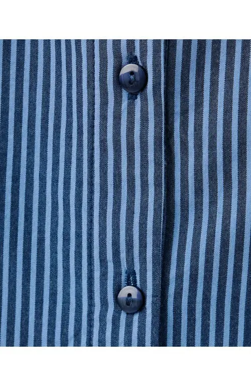 Mango Striped Sleeveless Shirt