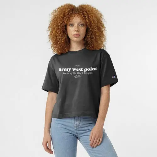 Champion Army Knights Home Wordmark T-shirt - Black