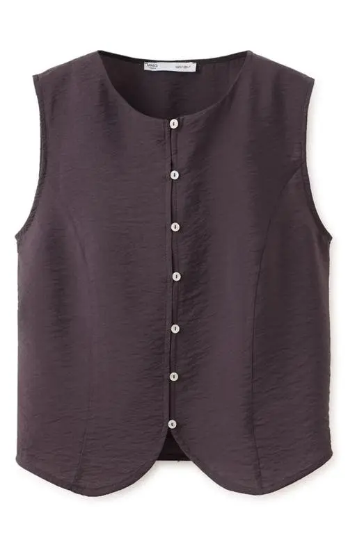 Mango Straight Vest