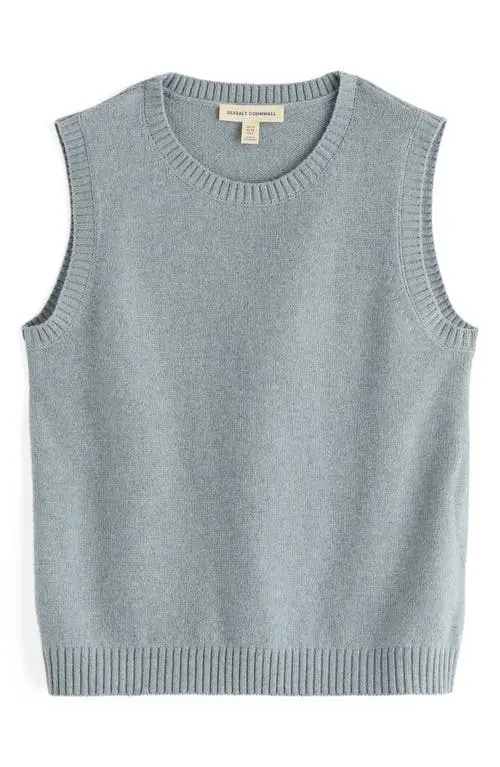 SEASALT CORNWALL East View Merino Wool Blend Sweater Vest