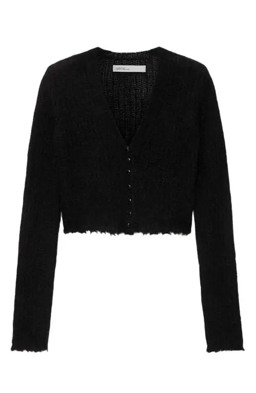 ALLSAINTS Mabel Cropped Cardigan - Black