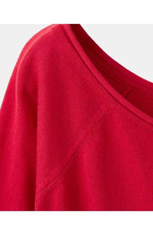 Mango Cotton Boat Neck Sweater