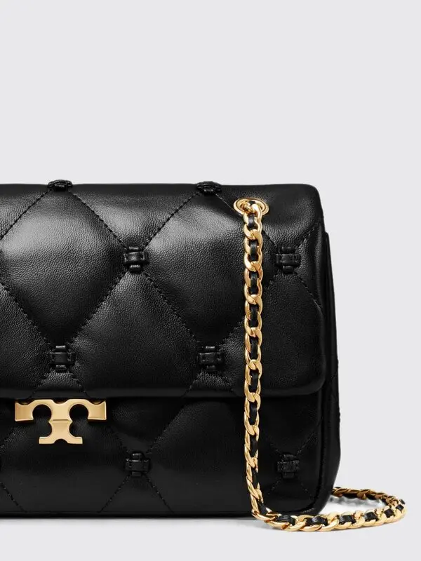 Tory Burch Bunny Knot Quilted Pebbled Calfskin Mini Bag
