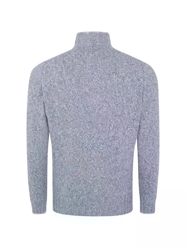 GRAN SASSO Zip-up Knitted Cardigan