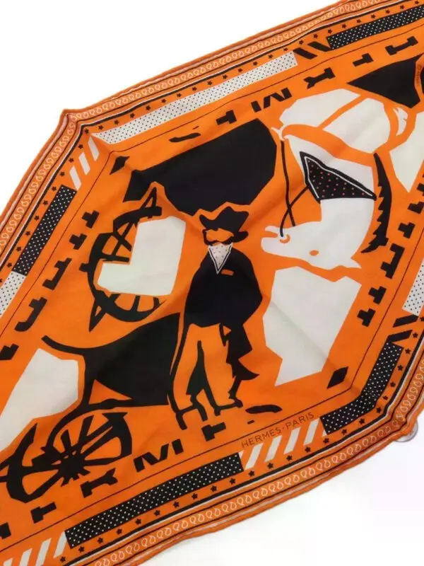 Hermès 2020s Puzzle Losange Scarf