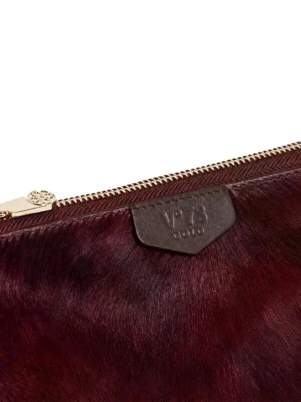 V°73 La Sauvage Calf-hair Zip-top Mini Bag