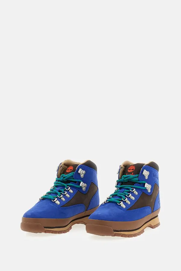 Timberland Stivaletti Allacciati Euro Hiker In Pelle E Tessuto