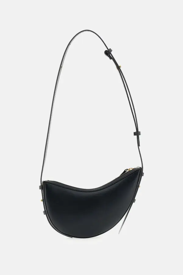 Soeur Borsa A Spalla Wino Mini In Pelle Liscia