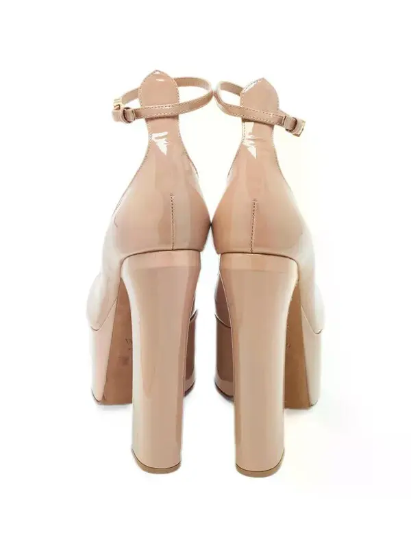 Valentino Garavani Tan-go Platform Pumps - Neutrals