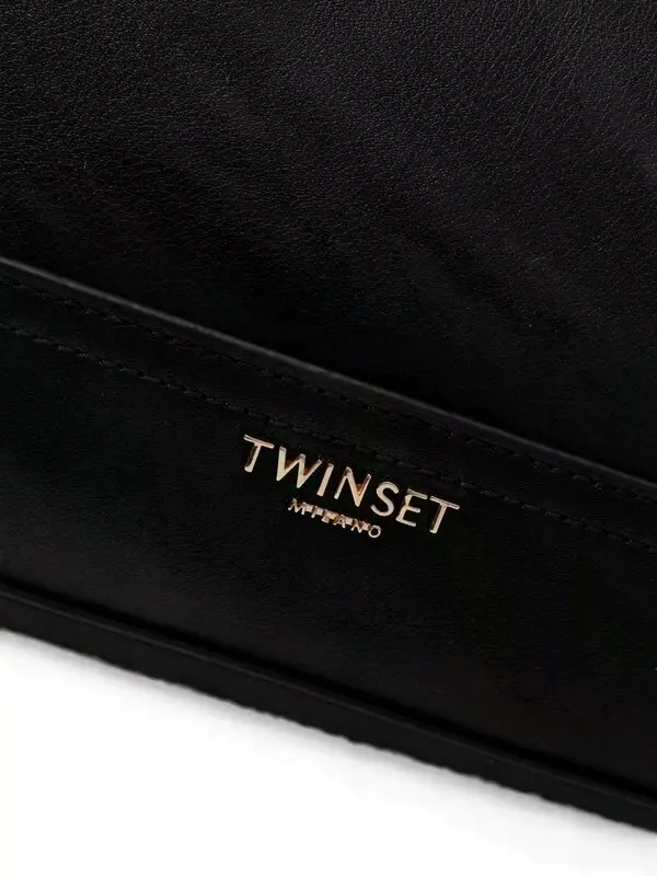 TWINSET Logo-plaque Shoulder-strap Tote Bag