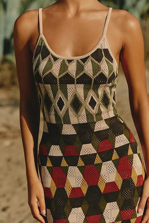 CELANDINE Knit Maxi Dress