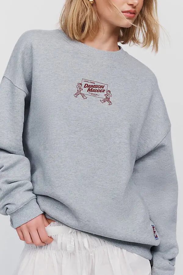 DAMSON MADDER Local Fixers 0% Cotton Sweatshirt
