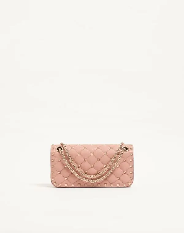 Valentino Garavani Rockstud Spike Small Shoulder Bag In Kidskin - Phard