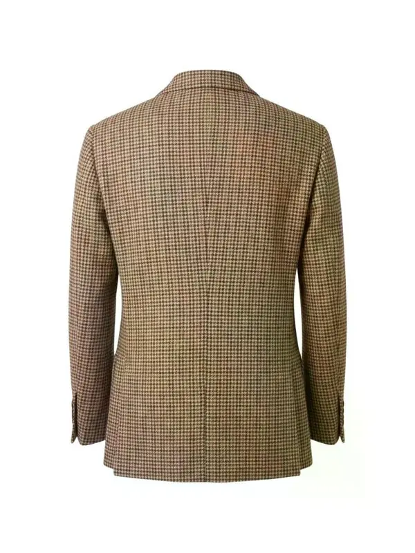 DANIELE ALESSANDRINI Houndstooth Single-breasted Blazer