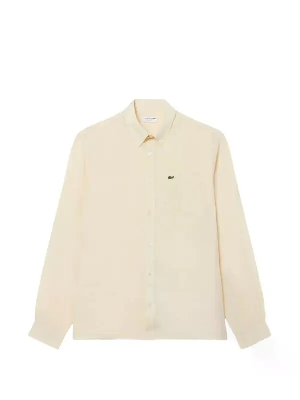 Lacoste Regular Fit Linen Shirt