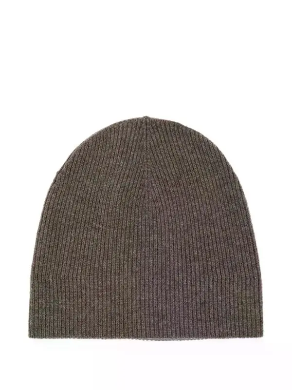 Issey Miyake Ribbed-knit Wool Beanie - Neutrals