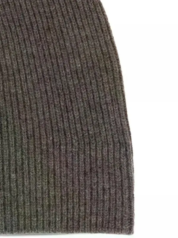 Issey Miyake Ribbed-knit Wool Beanie