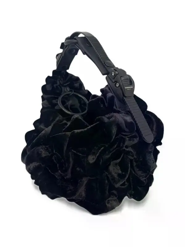 INNERRAUM Ruched Buckle-strap Tote Bag