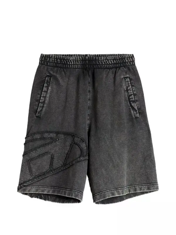 DIESEL® Logo-patch Jersey Shorts