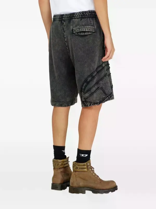 DIESEL® Logo-patch Jersey Shorts