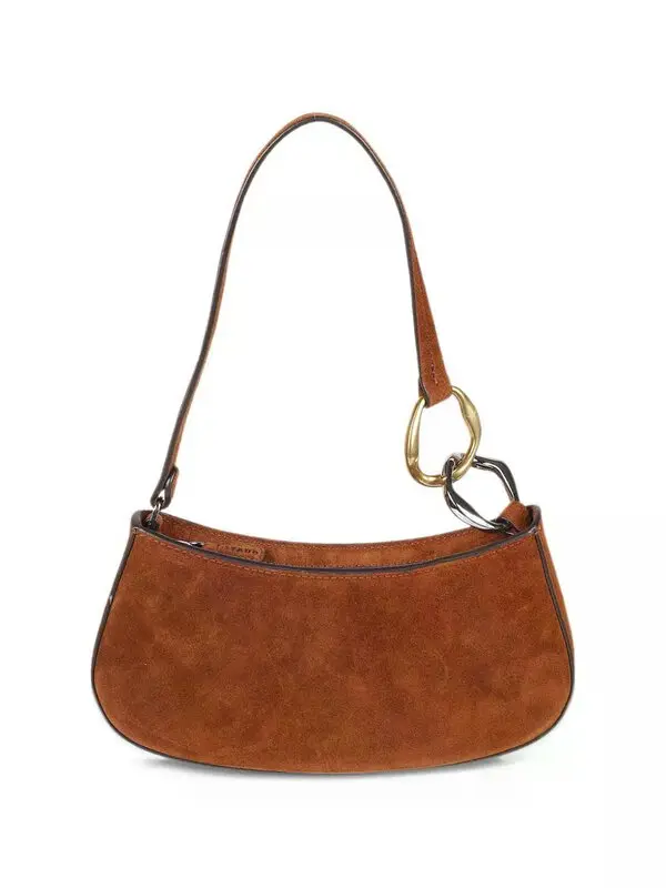 Staud Ollie Suede Chain-link Shoulder Bag