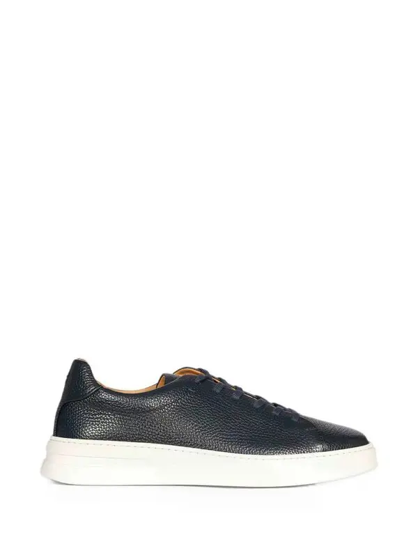 HENDERSON BARACCO Daytona Pebbled-leather Sneakers