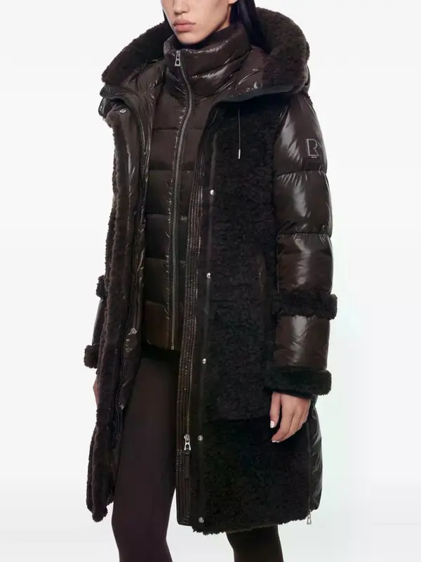Rudsak Shelley Mixed-media Quilted Coat
