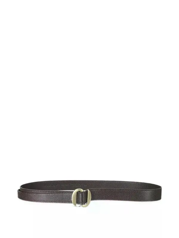 Orciani Pegaso Pebbled Leather Belt