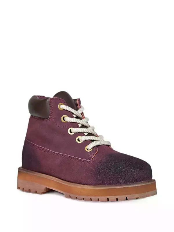 PDF Strada Distressed-effect Suede Boots