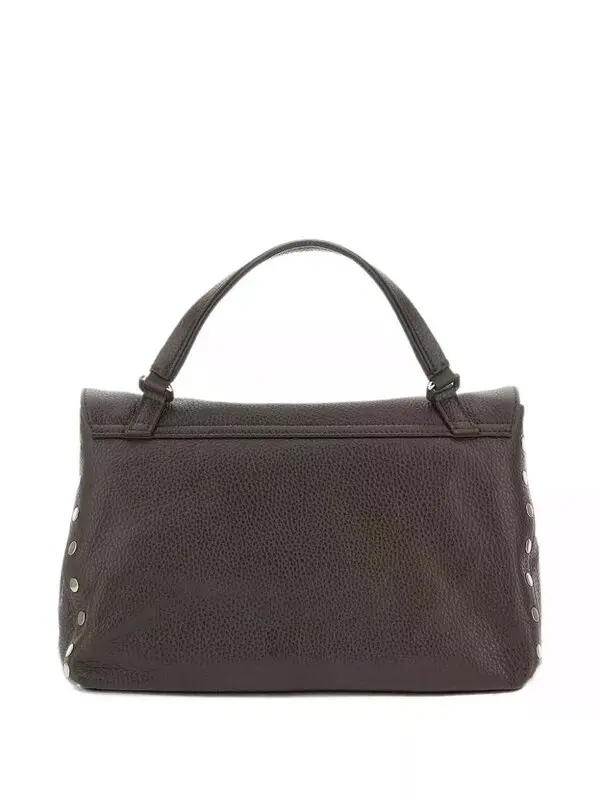 ZANELLATO Postina Stud-embellished Leather Shoulder Bag