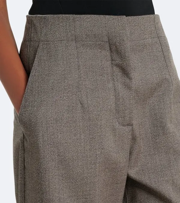 Jacquemus Citta Cotton Barrel-leg Pants